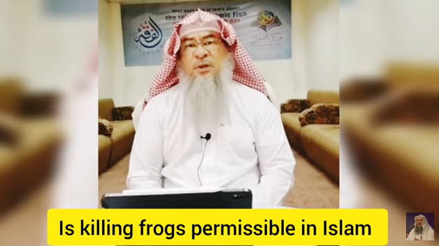 Is killing and eating Frogs permissible in Islam?